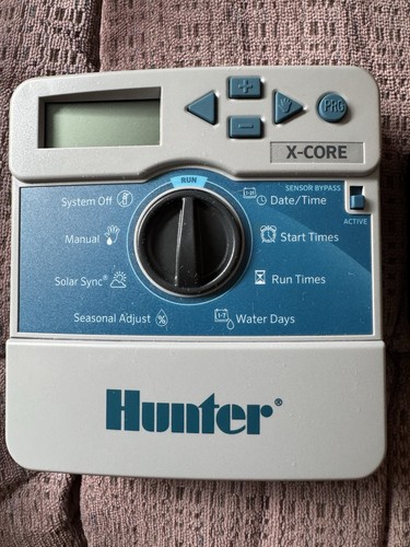 Hunter X-Core 6-Station Zone XC600i Sprinkler Irrigation Timer Controller Indoor | eBay