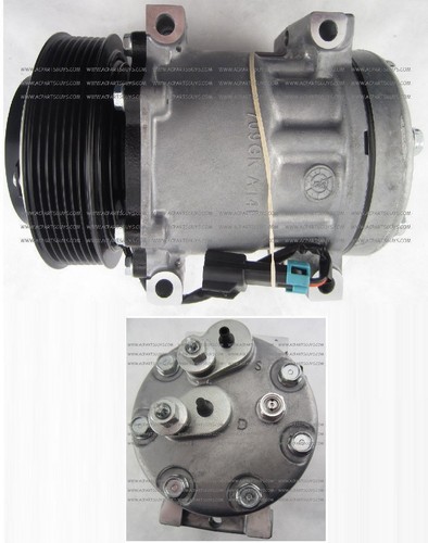 NEW DIRECT-FIT AC Compressor for Peterbilt Paccar F69-1015-151 F69-1013 ...