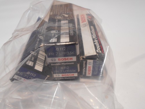 Lot / Box of 4 Spark Plugs Fine Wire Double Platinum BOSCH 8112 ...