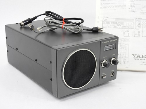 Yaesu SP-767P Vintage Ham Radio Speaker Phone Patch (includes cables ...