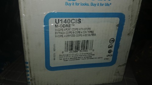 MOEN U140CIS M-CORE 3-Series 4 Port Tub/Shower Pre-Fabricated Mixing ...