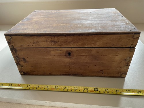 Vintage Possible Royal Navy Ditty Box WOODEN BOX FOR RESTORATION ...