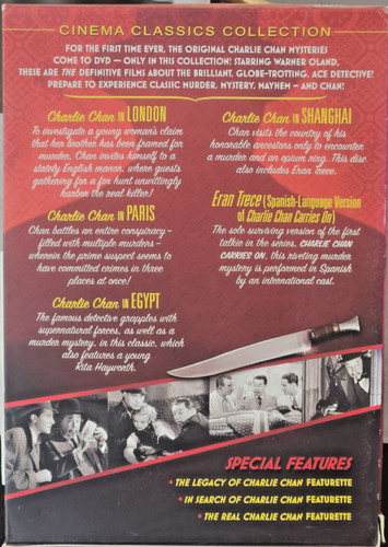 Charlie Chan Collection - Vol. 1 (DVD, 2006, 4-Disc Set) 24543244899| eBay