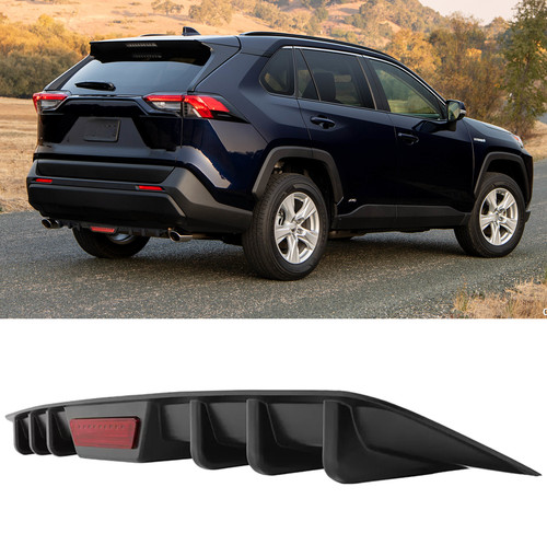 Car Rear Lower Bumper Diffuser Lip Spoiler Splitter Body Kit For Toyota ...
