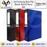 Black A4 Foolscap 70 MM Cardboard Box File Paper Document Folder Office ...