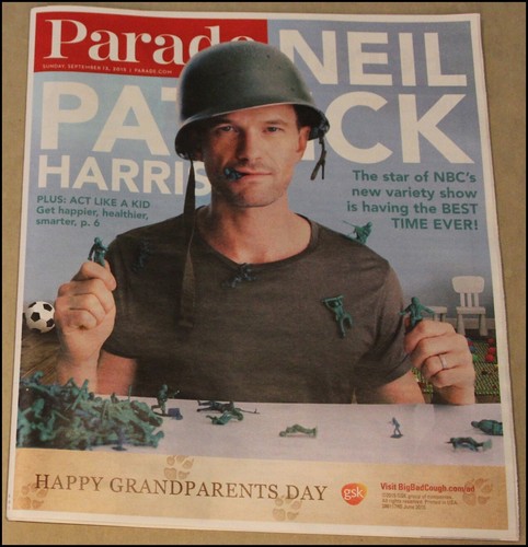 9/13/2015 Parade Newspaper Magazine Neil Patrick Harris Best Time Ever ...