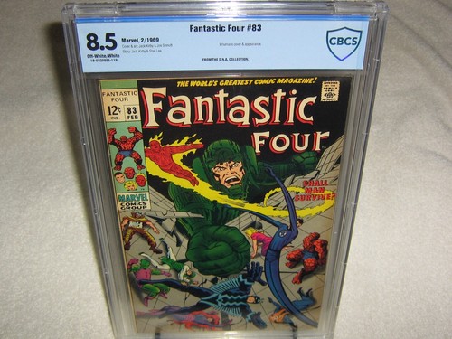 FANTASTIC FOUR #83 CBCS 8.5 OFF-WHITE PAGES2/1969 "DNA COLLECTION" | eBay