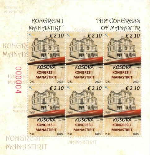 Kosovo Stamps 2023. The Kongres of Monastir. Mini Sheet MNH | eBay