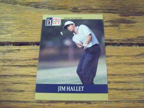 JIM HALLET PRO SET PGA GOLF TOUR TRADING CARD 1990 | eBay