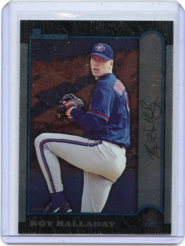 1999 BOWMAN INTERNATIONAL #138 ROY HALLADAY ROOKIE CARD RC, BLUE JAYS ...