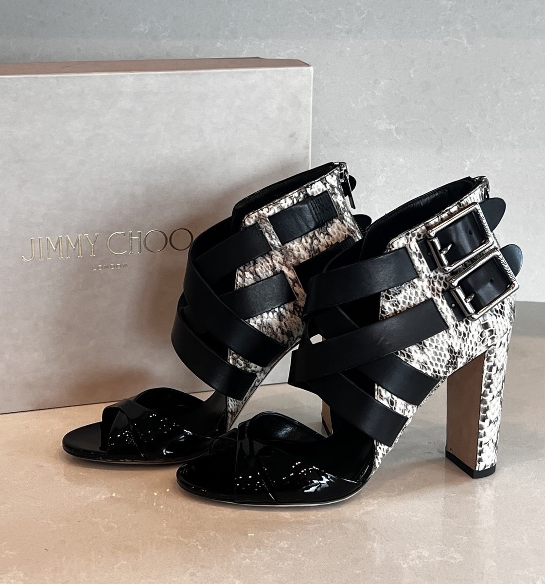 Jimmy Choo Black Block Heels for Women for sale | eBay Jimmy Choo Black Block Heels for Women for sale | eBay