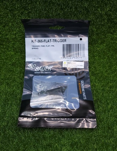 Sig Sauer Flat Trigger P365 P365X P365XL w/ Pin Spring - KIT-365-FLAT ...