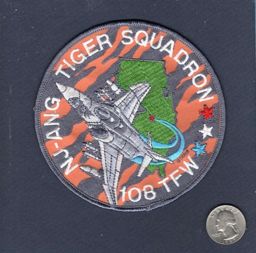 108th TFW NJ Air National Guard F-4 PHANTOM USAF ANG Fighter Squadron ...