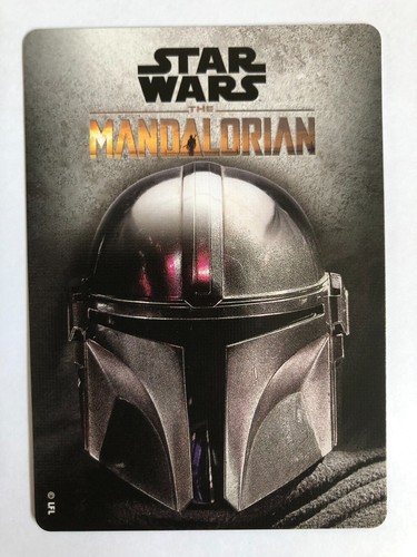 Star Wars Mandalorian (1) Swap Playing Card. Movie Character Clip Photo ...