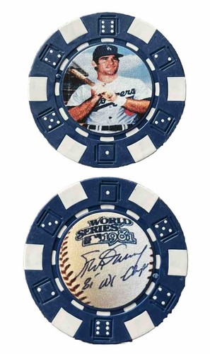 STEVE GARVEY - LOS ANGELES DODGERS BASEBALL CHAMP - *SIGNED* POKER CHIP ...