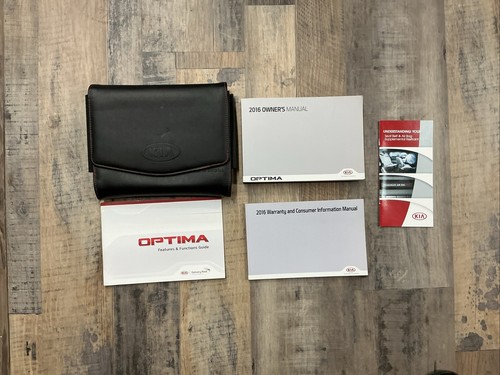 Kia Optima Owner's Manual 2016 Set Book Free Shipping OM819 | eBay