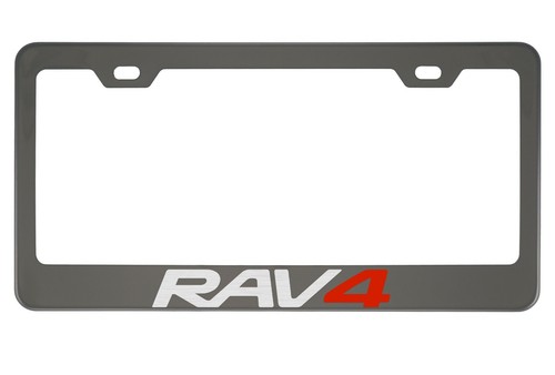 Black Chrome License Plate Frame For RAV4 | eBay