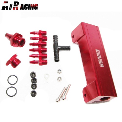 Vacuum Manifold Kits 6 Port 1/8 NPT Turbo Wastegate Boost Block Intake ...