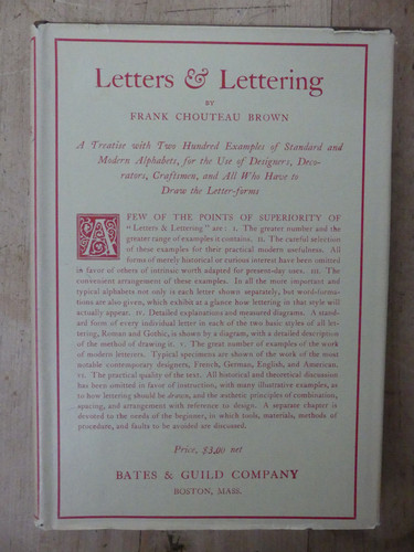 Letters & Lettering, Frank Brown, 1921 First | eBay