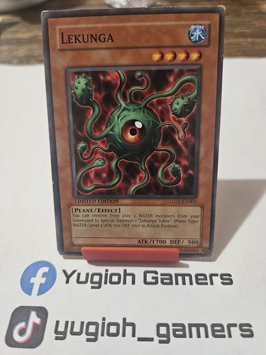 Yu-Gi-Oh Lekunga GLD2 Limited Edition Common Played | eBay
