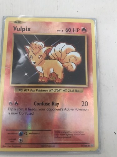 pokemon card 1st Edition Rare Holo Vulpix | eBay