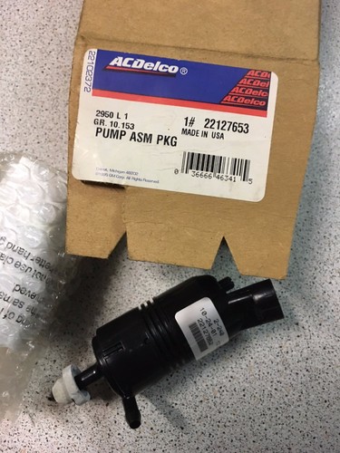 NOS GM Delco # 22127653 Windshield washer pump Corvette C5 97-04 | eBay