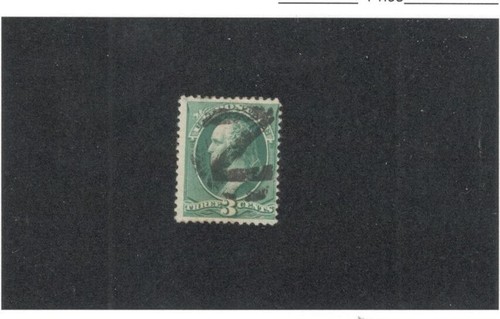 US FANCY CANCEL: "Z" POSTMARK ON 3 CENT GREEN | eBay