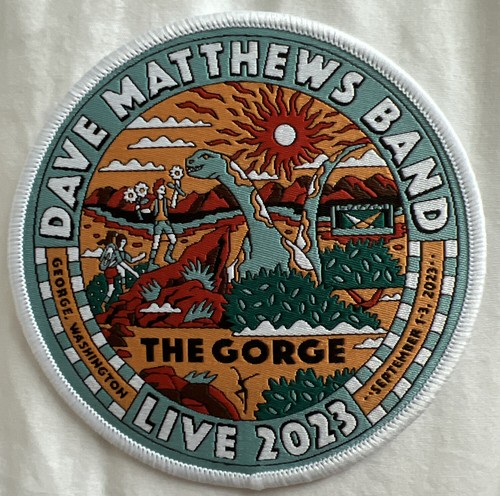 Dave Matthews Band - 2023 Gorge Amphitheater Patch | eBay