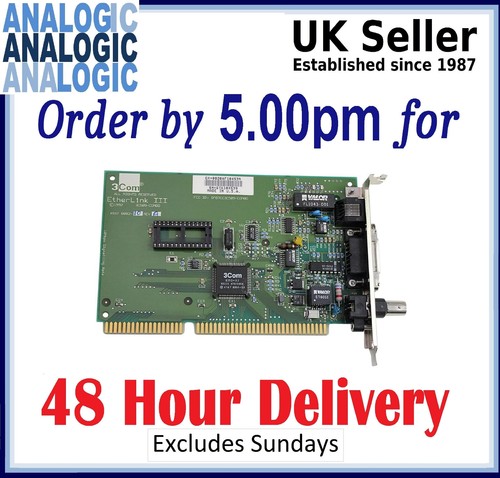 3Com 3C509-Combo Etherlink III ISA Network Card | eBay
