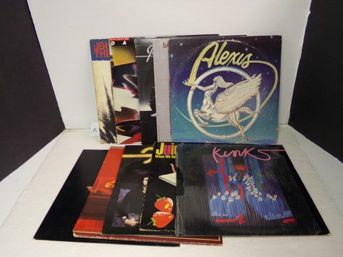 Classic Rock Lot Of 10 - 33 RPM Albums | eBay