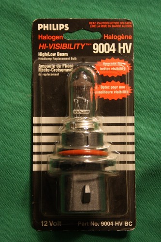 9004 (HV) Hi-Visibility ~ Philips ~ Headlight Light Bulb (2) ~ NOS | eBay