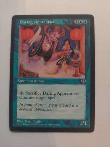 MTG Daring Apprentice Mirage Regular Rare | eBay