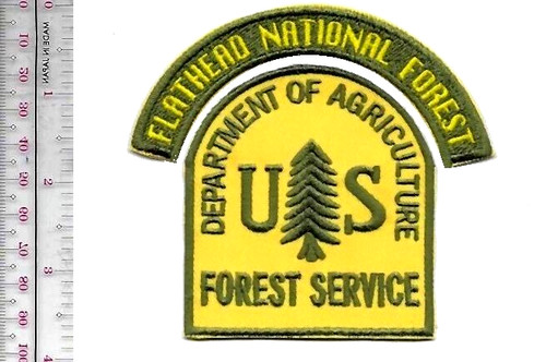 Montana Flathead National US Forest Service Kalispel, MT Patch vel NO ...