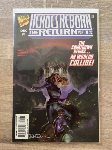 Marvel Comics Heroes Reborn The Return Part 1 #1 Signed By Dave Devries | eBay