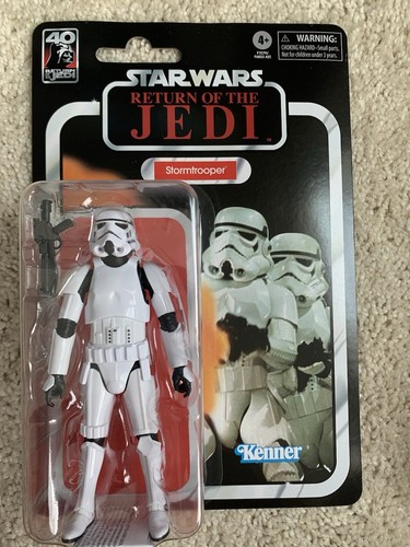 Star Wars Black Series 6" 40th Anniversary ROTJ Imperial Stormtrooper ...