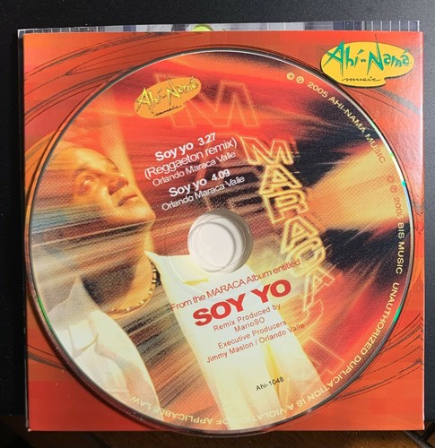 Maraca **- Soy Yo (CD, Single, Promo) | eBay