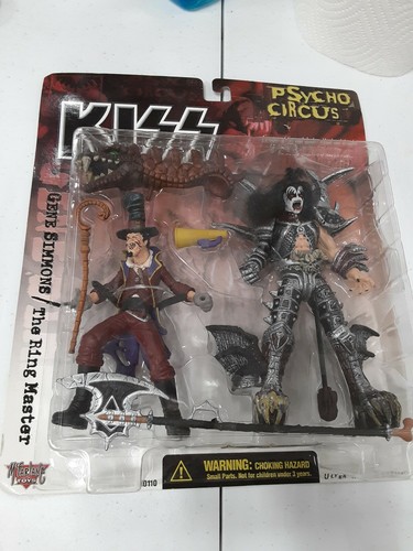 KISS Psycho Circus Gene Simmons with ringmaster MOC McFarlane Toys 1998 ...