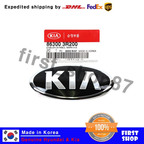 NEW GENUINE Front Hood 'Kia' Logo Emblem for 86300 3R200 Kia Soul 2012 ...
