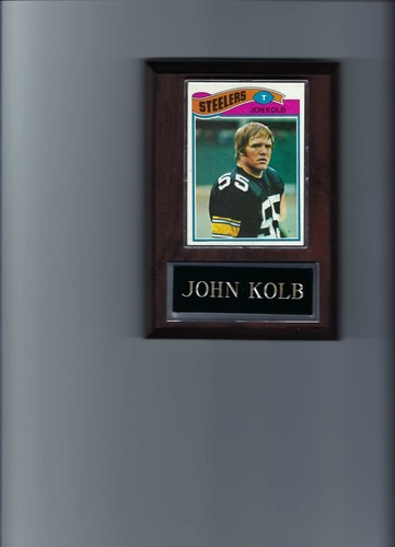 JOHN KOLB PLAQUE PITTSBURGH STEELERS FOOTBALL NFL C | eBay