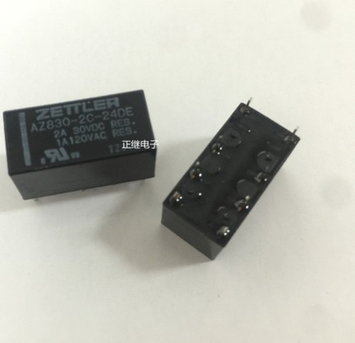 1PCS NEW ZETTLER Relay AZ830-2C-24DE 24VDC | eBay