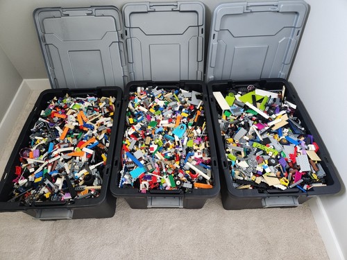 LEGOS - huge bulk lot, over 100 pounds with tubs | eBay