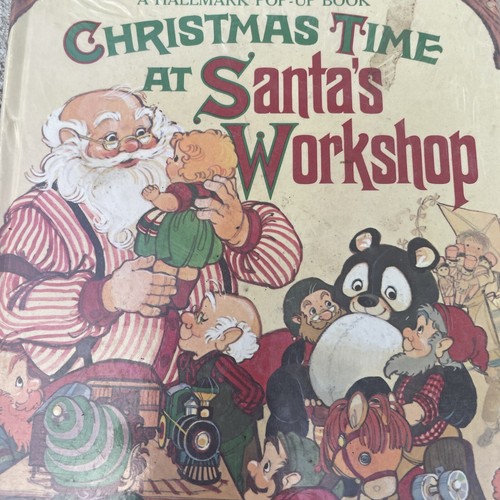 Christmas Time At Santa's Workshop, Hallmark Pop-Up Book, | eBay