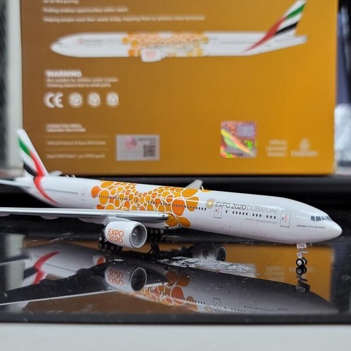 RBF絕版 GJ 金屬 1:400 Emirates 777-300ER orange Expo GJUAE1816 *FREE ...