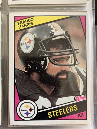 Lot of 2 Franco Harris football cards. NFL HOFer | eBay