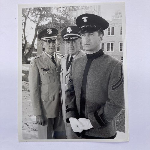 Press photo 1986 mini series Dress Gray Hal Holbrook Lloyd Bridges Alec ...