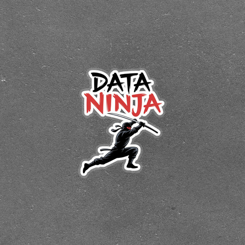 Data Ninja Warrior Sticker for Tech Pros & Analysts #6510 | eBay