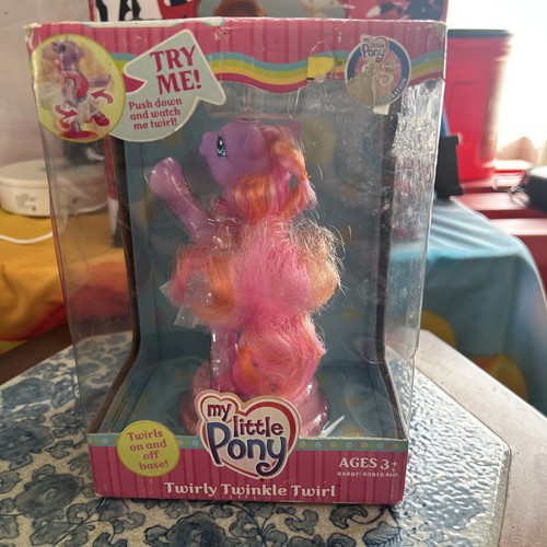 MY LITTLE PONY TWIRLY TWINKLE TWIRL G3 2007 25TH BIRTHDAY HASBRO NEW | eBay