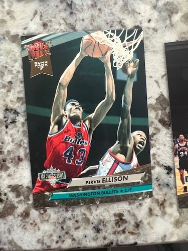 1992-93 FLEER ULTRA NBA JAM SESSION CARD WASHINGTON BULLETS PERVIS ...