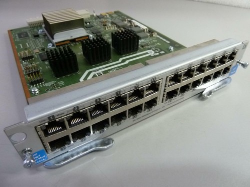 HP 24 Port Gig-T v2 zl Switch Module J9550A 10/100/1000 Base-T Ports | eBay