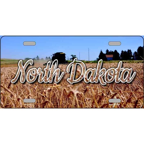 North Dakota Wheat Farm State License Plate Tag LP-11622 | eBay